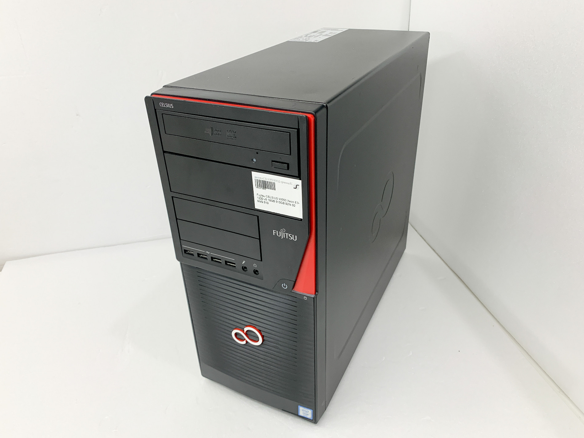 Компютър Fujitsu CELSIUS W550 Xeon E3-1220 v5 16GB 510GB NVS 510 ...